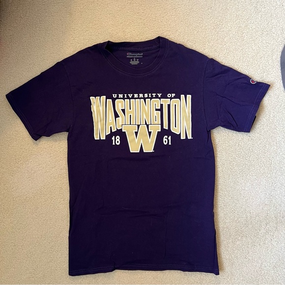 Champion | Shirts | University Of Washington Tshirt | Poshmark